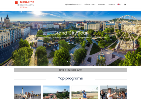 Budapest Sightseeing - Horizont Informatika Kft. referencia - Weboldal ...